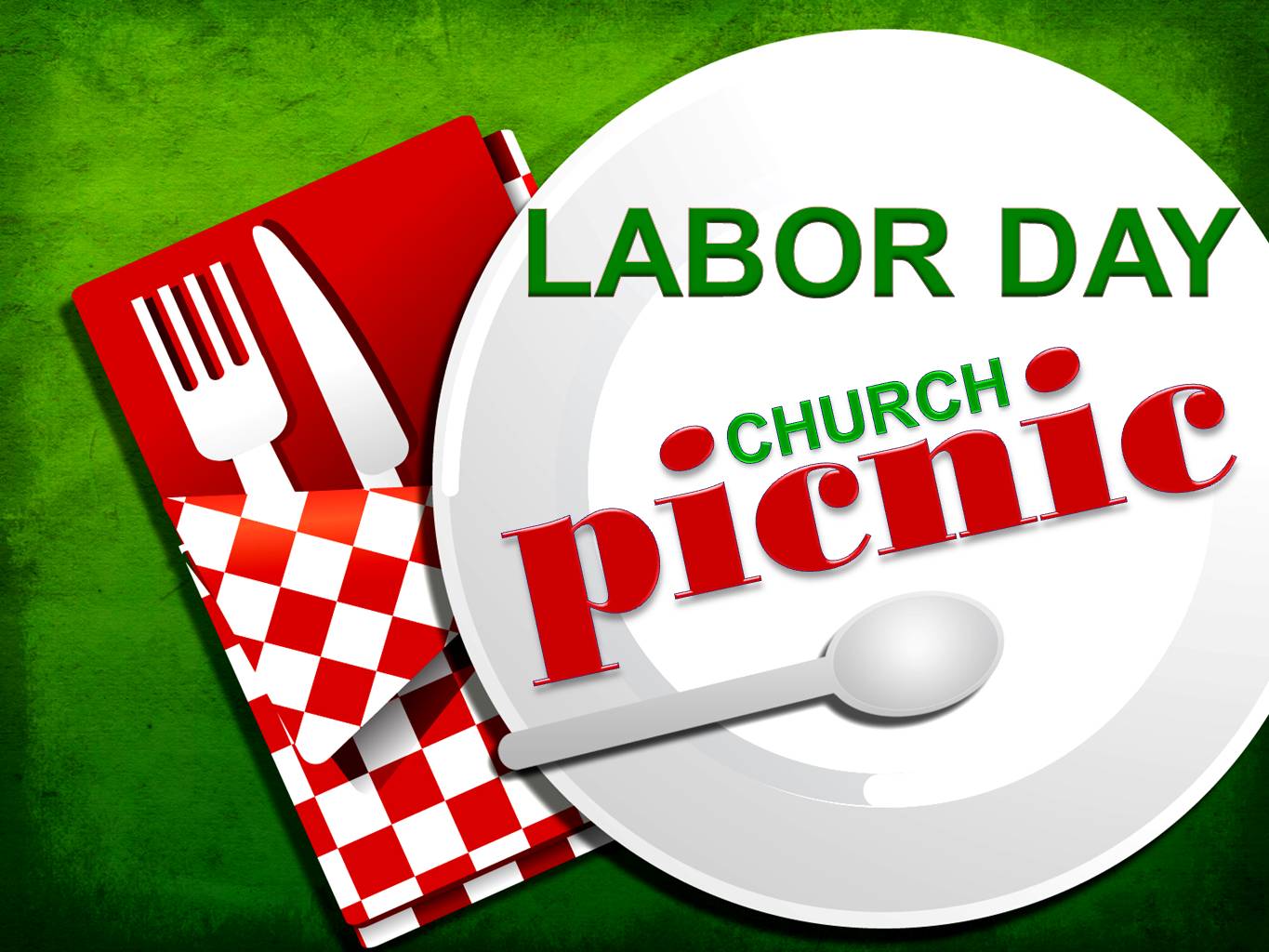 Labor Day Picnic Clipart