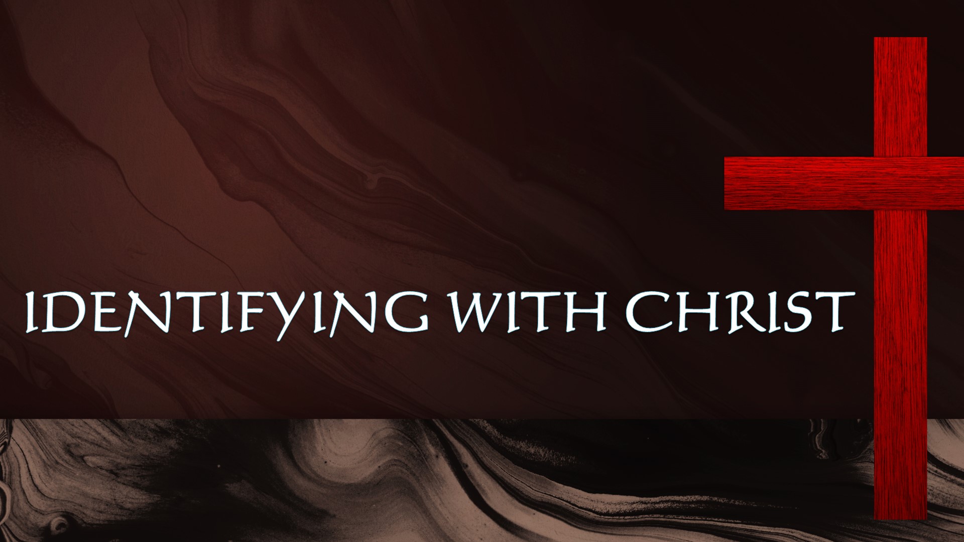 Identifying with Christ - Emmorton Baptist Church